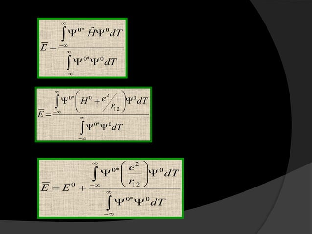Brief Introduction To Perturbation Theory Pdf Chemistry Science