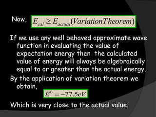 Brief introduction to perturbation theory | PDF | Chemistry | Science