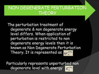 Brief introduction to perturbation theory | PDF | Chemistry | Science