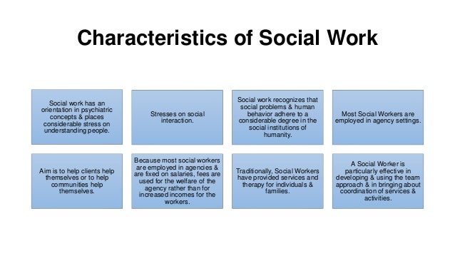 Brief introduction to social work