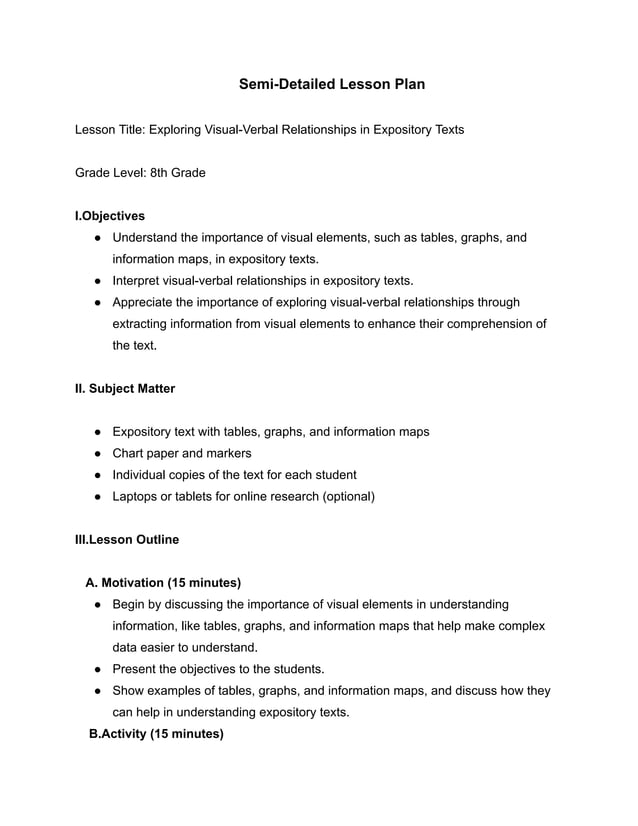 Brief Lesson Plan.pdf | Educational Assessment | Education