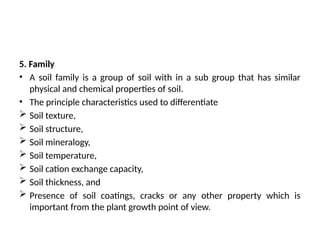 Brief on Soil Taxonomy and soil classifications.pptx