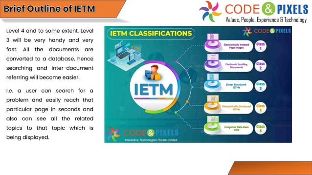 Brief Outline of (IETM) Interactive Electronic Technical Manual -Code and Pixels | PDF | Desktop ...