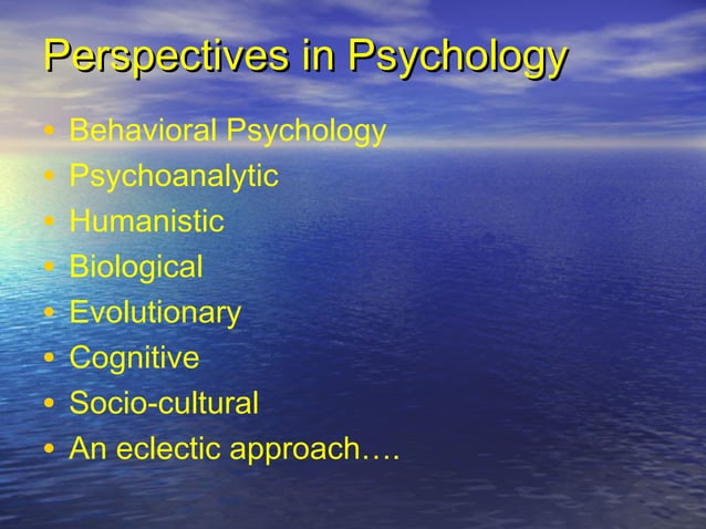 Overview of History of Psych | PPT
