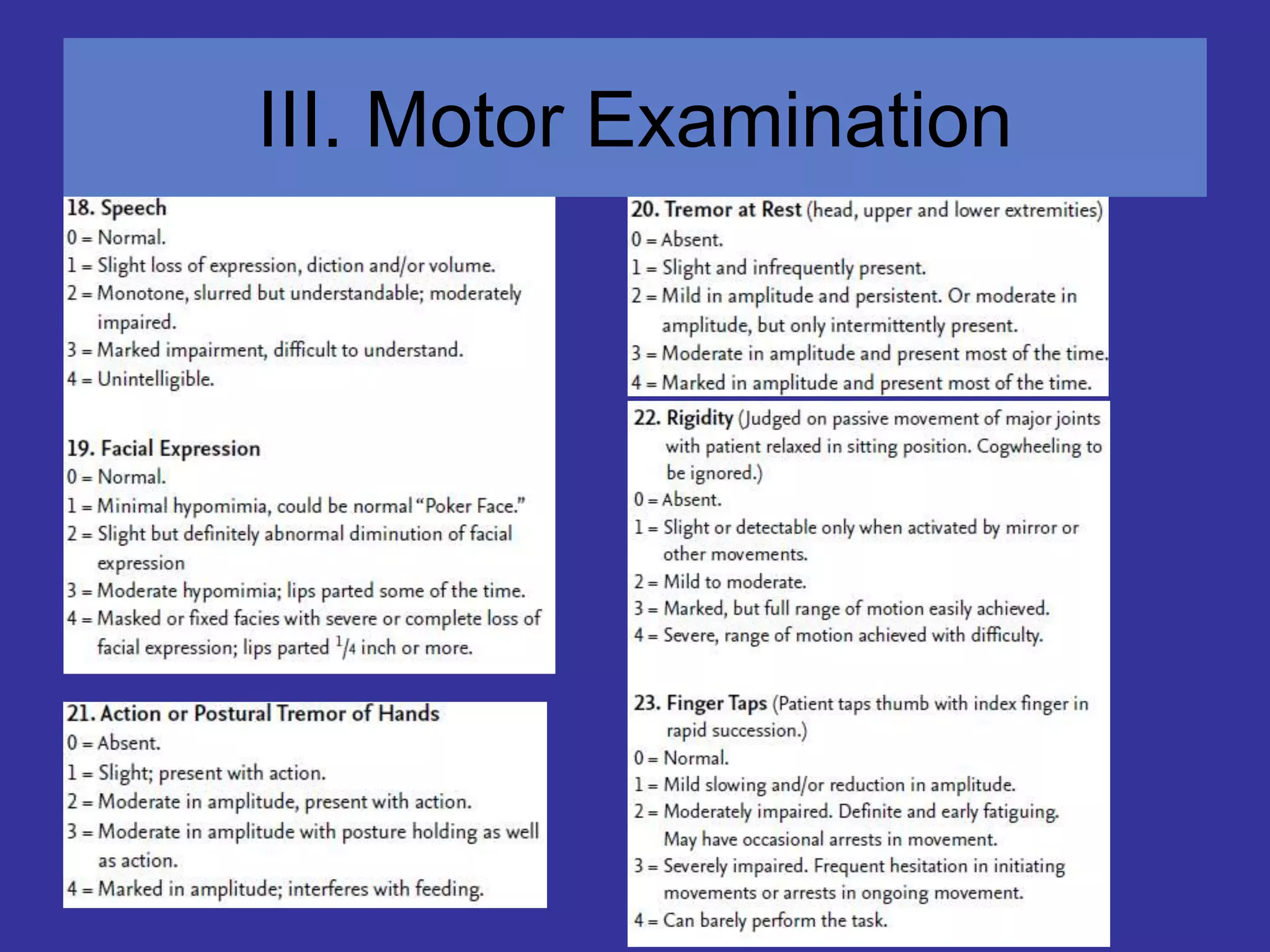 Brief overview of hypokinetic movement disorder | PPT