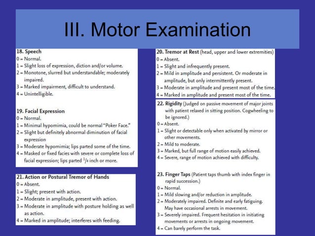 Brief overview of hypokinetic movement disorder | PPT