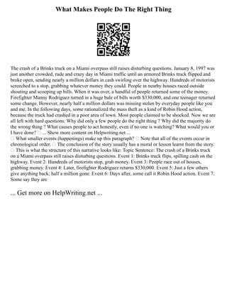 Brief Overview Of Some Essay Writing Steps | PDF