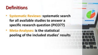 Brief overview on meta analysis | PPT