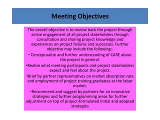 Brief Presentation Of The Review Meeting | PPTX