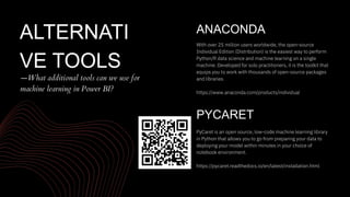 Brief Presentation on Machine Learning In Power BI.pptx