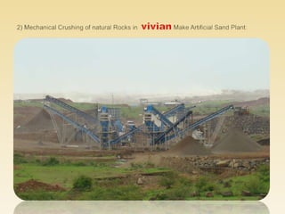A Brief INTRODUCTION TOUR OF AN ARTIFICIAL SAND Plant | PPTX