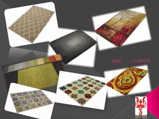 Brief Product Presentation "The Shivalika Rugs" | PPT