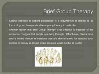 Brief Psychotherapy | PPTX