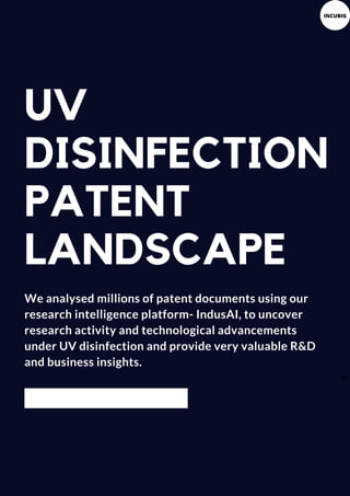 Brief report on disinfection using uv radiation by incubig korea and ...
