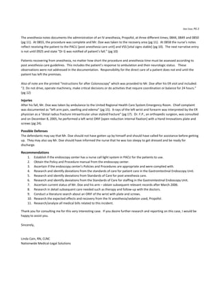 Briefreportsample | PDF