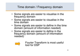Brief Review of Fourier Analysis | PPT