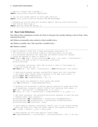 A Brief, but Dense, Intro to Scala | PDF