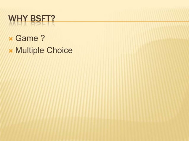 Brief strategic family therapy (bsft) | PPTX
