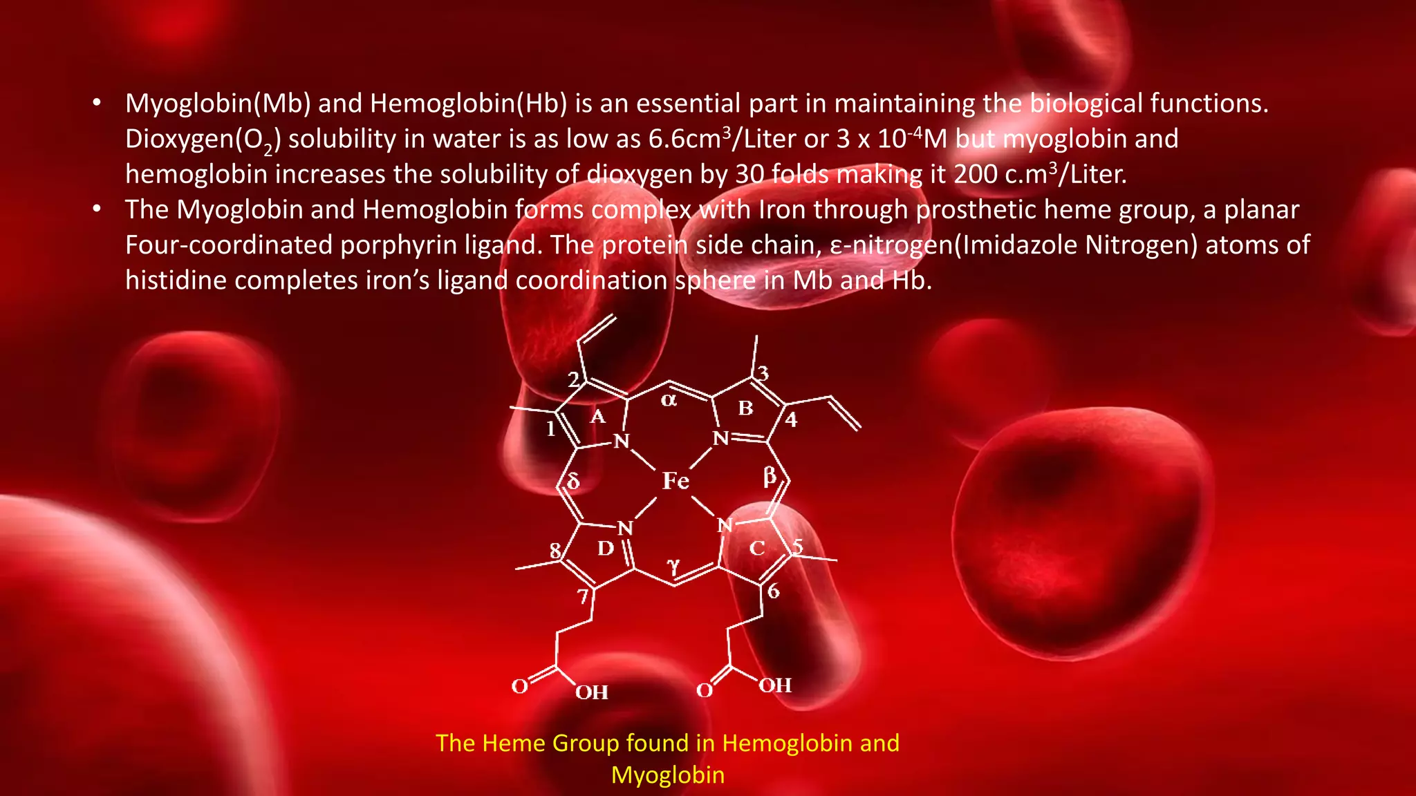 [Brief]Structure and functions of hemoglobin and myglobin (Bio ...