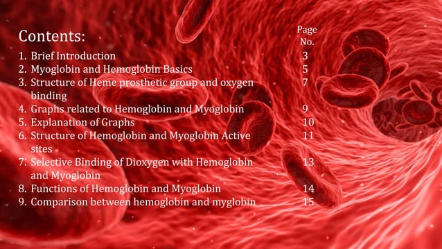 [Brief]Structure and functions of hemoglobin and myglobin (Bio-Inorganic chemistry) | PDF ...