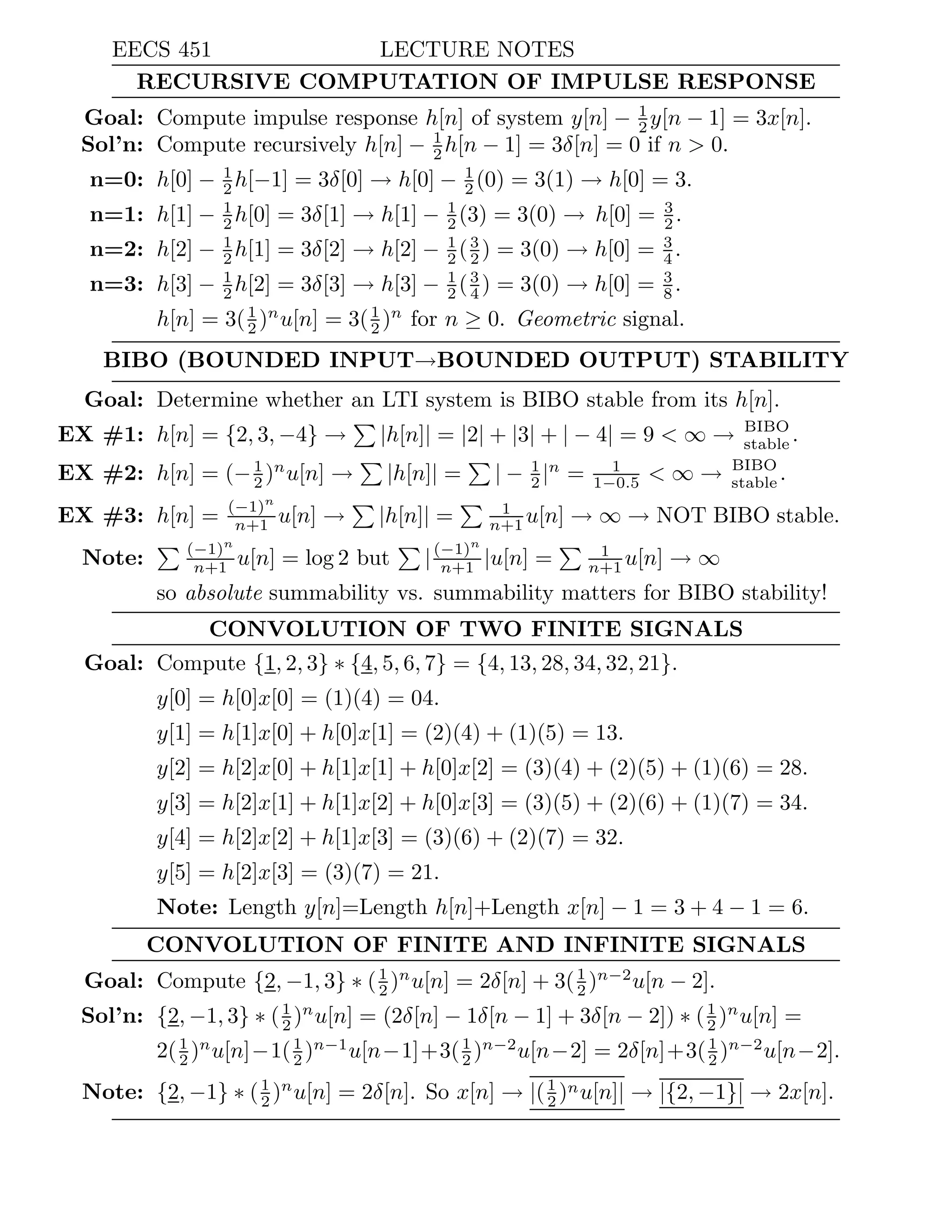 Brief summary of signals | PDF