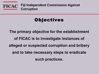 Brief to Forum Secretariat | PPT