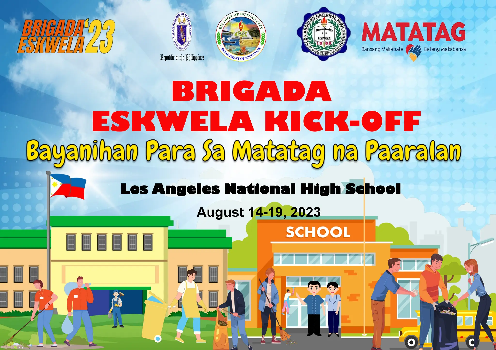 brigada kick-off, tarpauline template... | PPTX