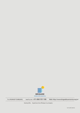 Brigade Buena Vista - Budigere Cross Bangalore | PDF