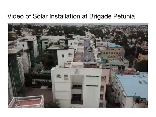 Solar installation by Brigade petunia | PPT