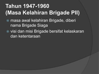 Brigade pii | PPTX