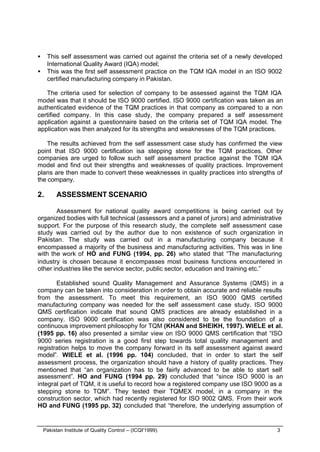 self_assessment_practice_with_a_tqm_model_tqm_case_study | PDF