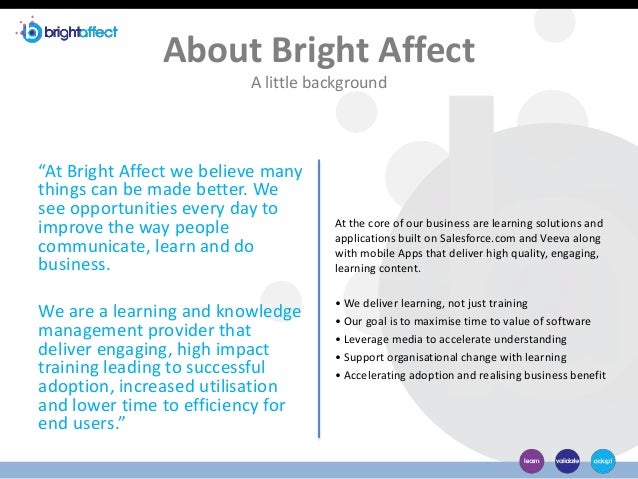Partner Training with Bright Affect