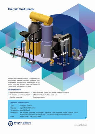 Boilers & Boiler Accessories By Bright Engineering | PDF