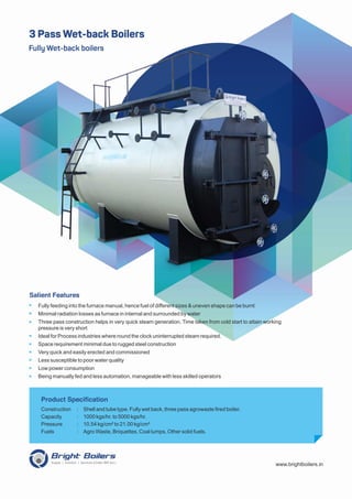 Boilers & Boiler Accessories By Bright Engineering | PDF