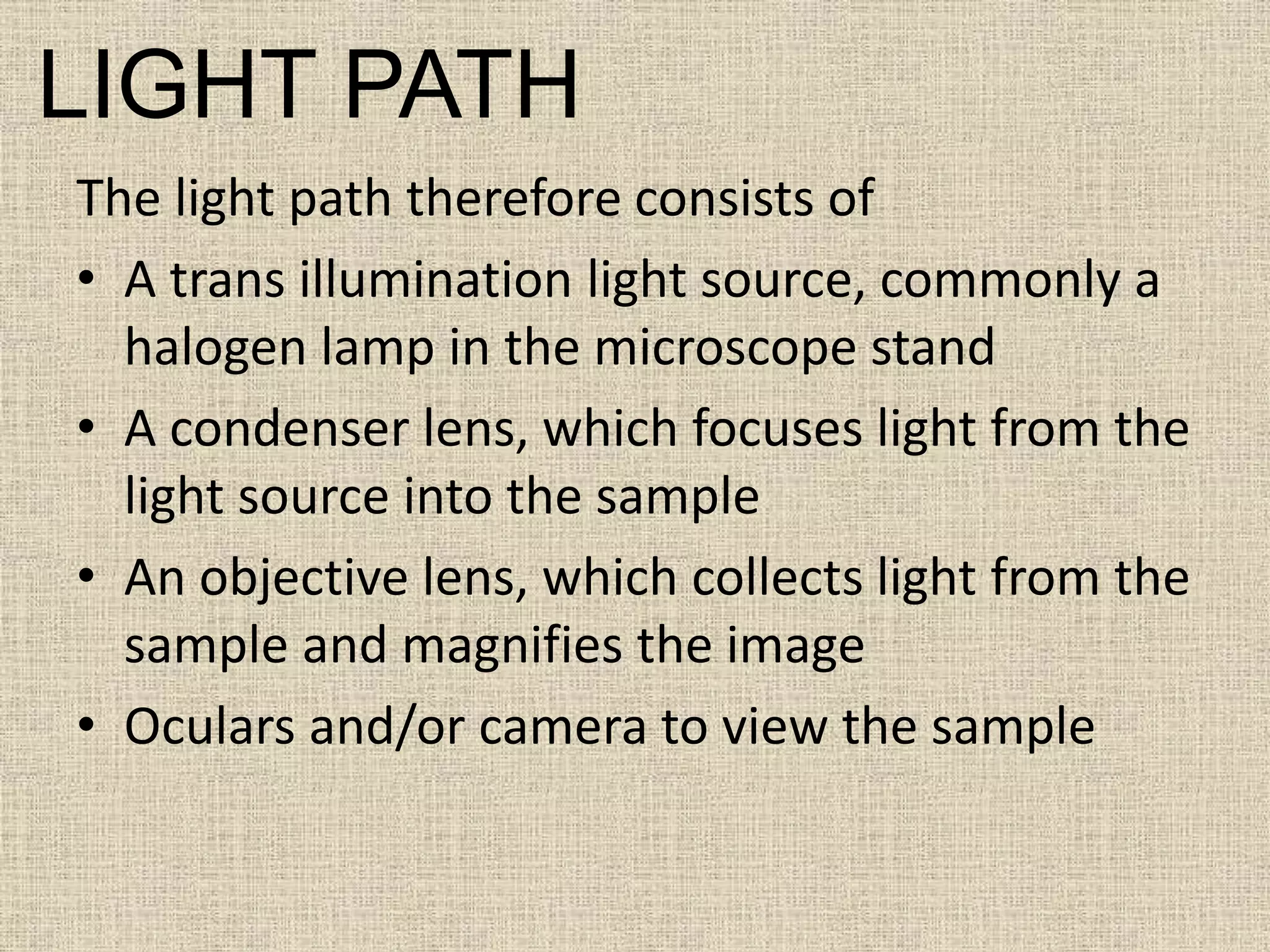 Bright field microscope | PPTX