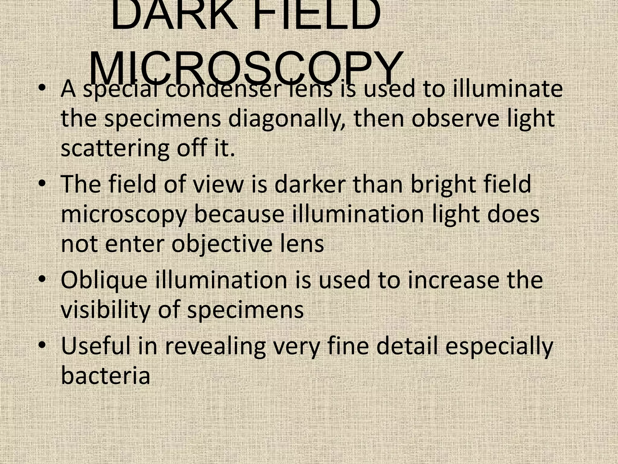 Bright field microscope | PPTX