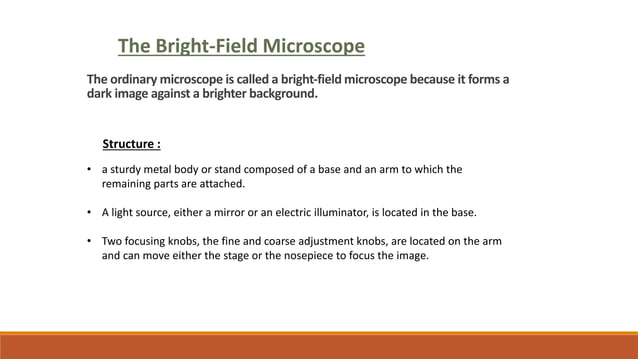 Introduction - Bright Field Microscope.pptx