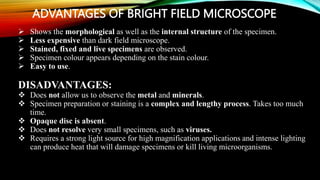 Bright field microscope .pptx | Photography | Arts and Crafts