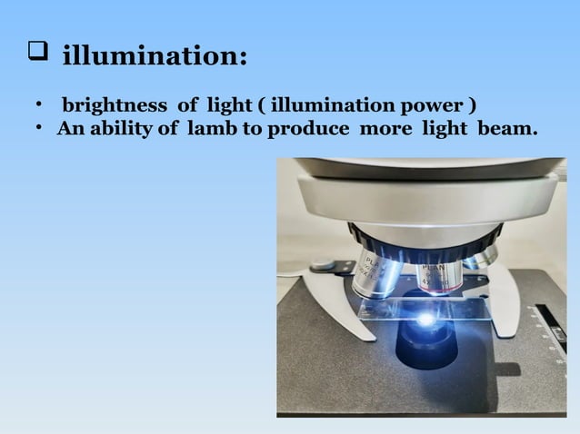 brightfield microscope lecture 2.pptx | Photography | Arts and Crafts