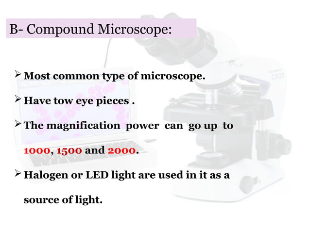 brightfield microscope lecture 2.pptx | Photography | Arts and Crafts