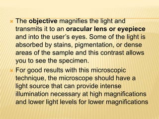 Bright field microscopes | PPTX