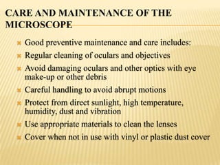 Bright field microscopes | PPTX