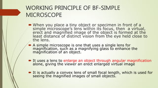 Bright field simple microscope | PPTX