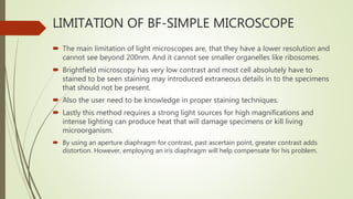 Bright field simple microscope | PPTX