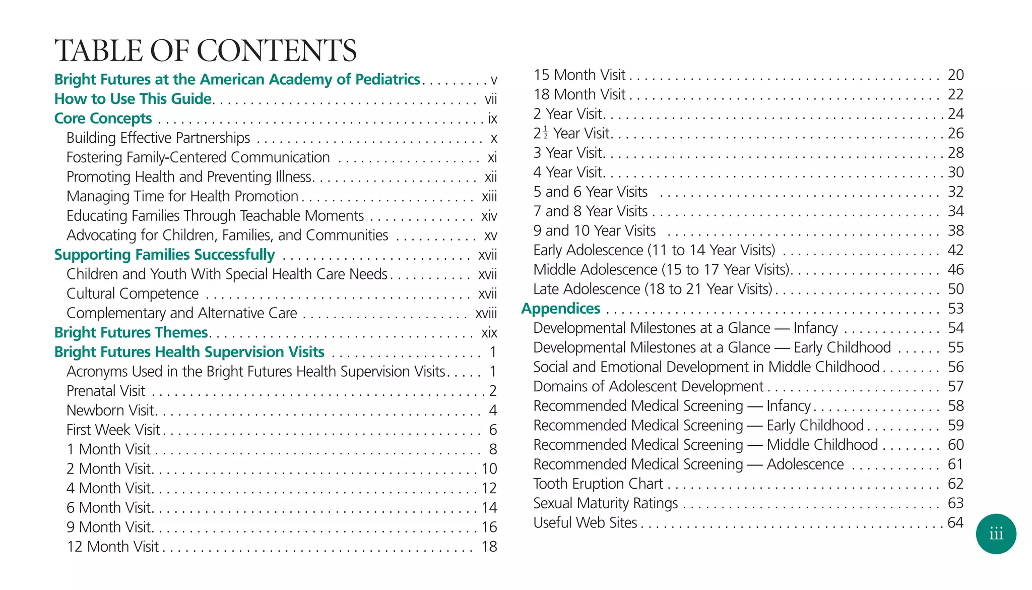 Bright Futures Guidelines For Infants, Children, Adolescents | PDF