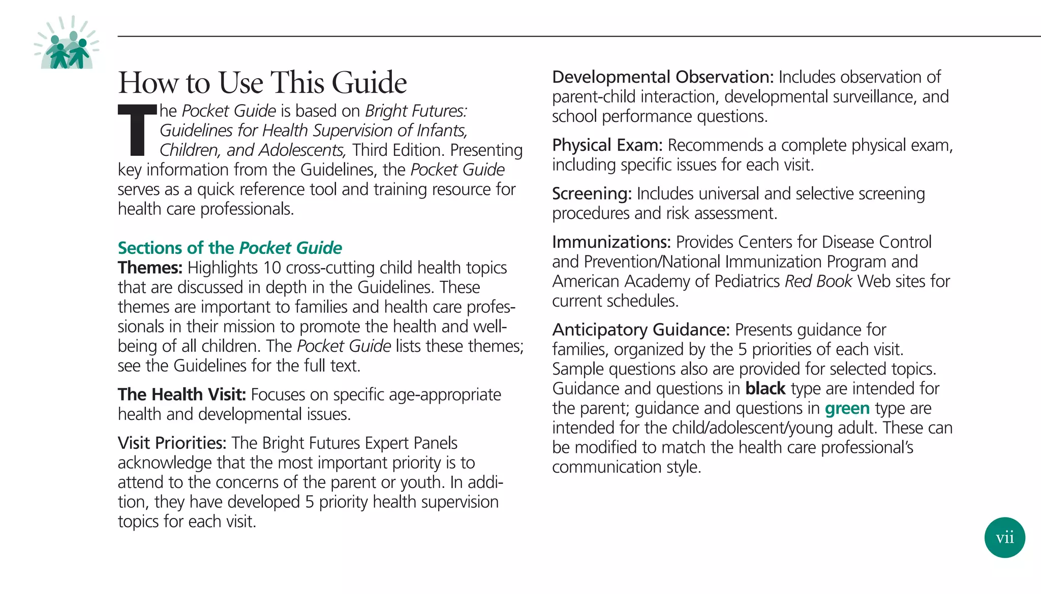 Bright Futures Guidelines For Infants, Children, Adolescents | PDF