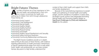 Bright Futures Guidelines For Infants, Children, Adolescents | PDF