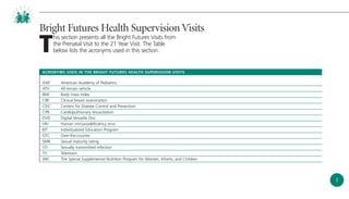 Bright Futures Guidelines For Infants, Children, Adolescents | PDF