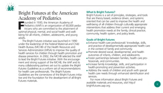Bright Futures Guidelines For Infants, Children, Adolescents | PDF