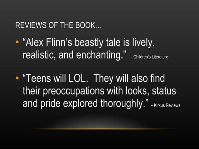 Book vs. Movie Comparison | PPT